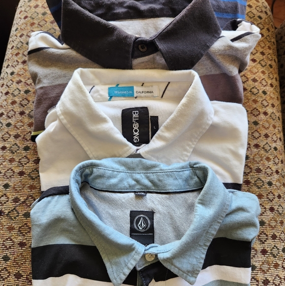 Volcom | Shirts | 4 Pack Collared T Shirts | Poshmark